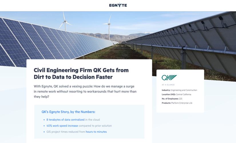 Civil Engineering Firm QK Gets From Dirt to Data to Decision Faster