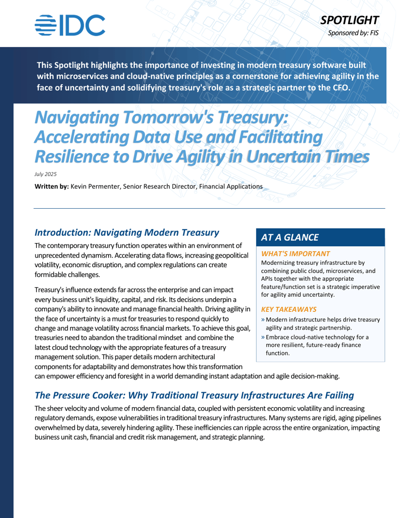 IDC Spotlight: FIS Quantum Public Cloud