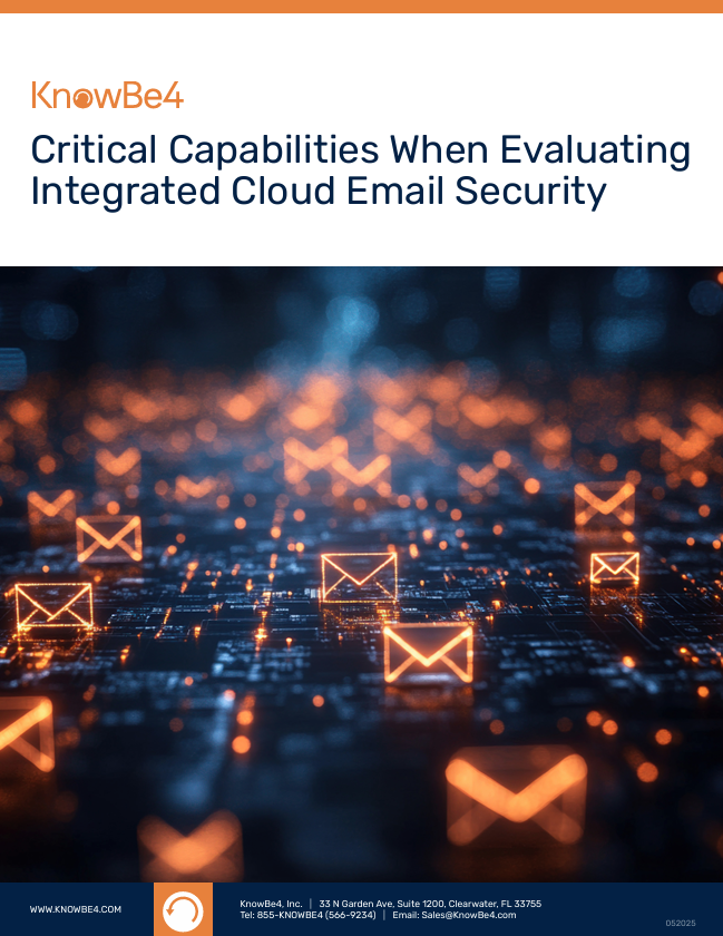Critical Capabilities When Evaluating Integrated Cloud Email Security