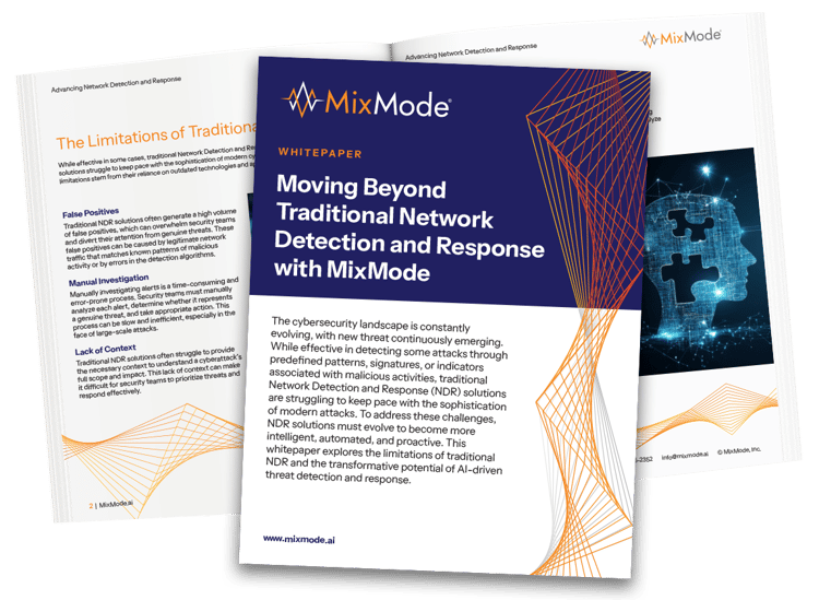 Moving Beyond Traditional Network Detection And Response With Mixmode